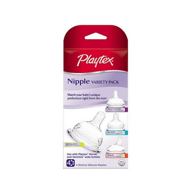 Playtex Nipple Variety Pack 6/2ct